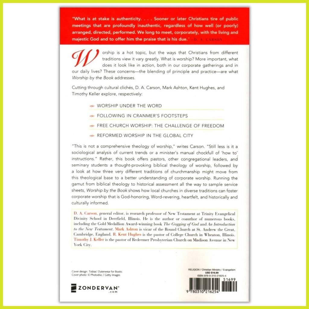 ∷ ∤ ⎯ Worship by the Book - D.A. Carson | Shopee Philippines