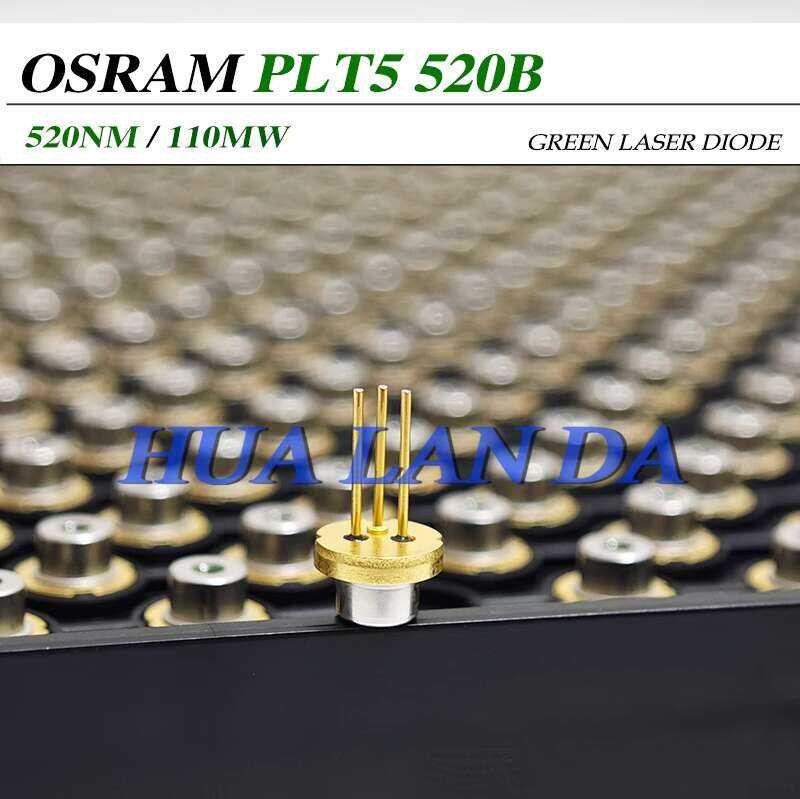 Osram PLT5 520B 520nm 110mW single-mode green laser diode, isang bagong ...