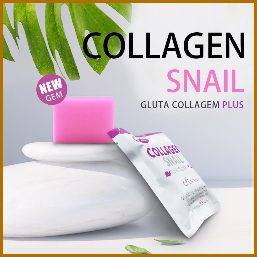 SEAMAS 100% ORIGINAL collagen snail white glutathione Vitamin E Soap ...