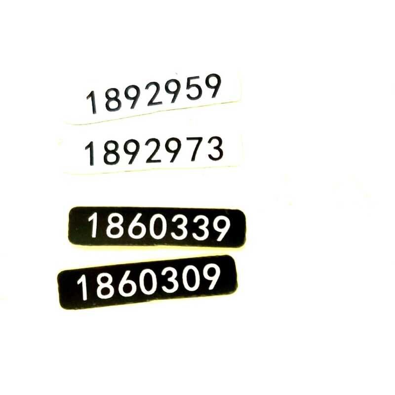 For Suitable Black And White Lens Universal New Bottom Label Paper ...