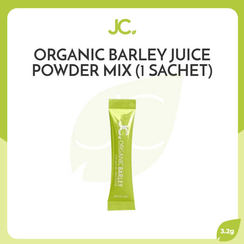 1 Sachet JC Organic Barley Juice - Nutrient-Rich Superfood For Overall ...