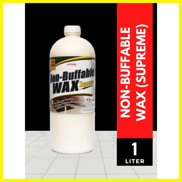 ∇ Concentrated Non-buffable Floor Wax Polish SUPREME 1 LITER Vinyl ...