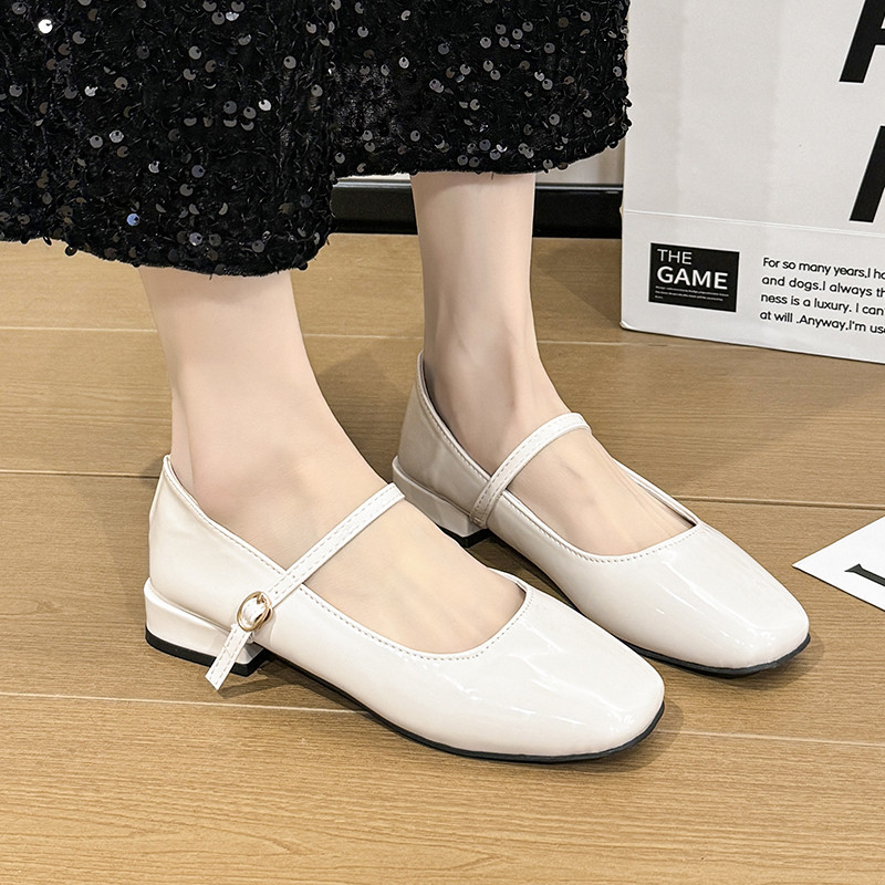 YOTO French Flat Shoes For Women Elegant Mary Janes Office Lightweight ...