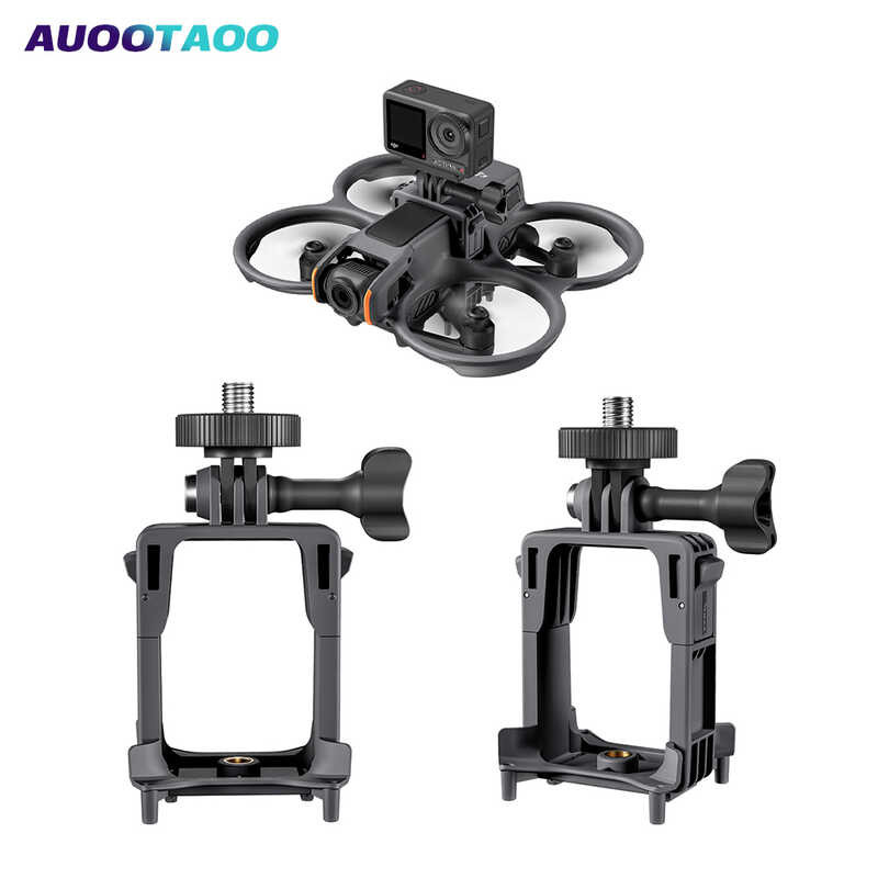 Drone Tripod Mount Adapter DJI Avata 2 Top Expansion Bracket Universal For Action 4/Insta360 E ...