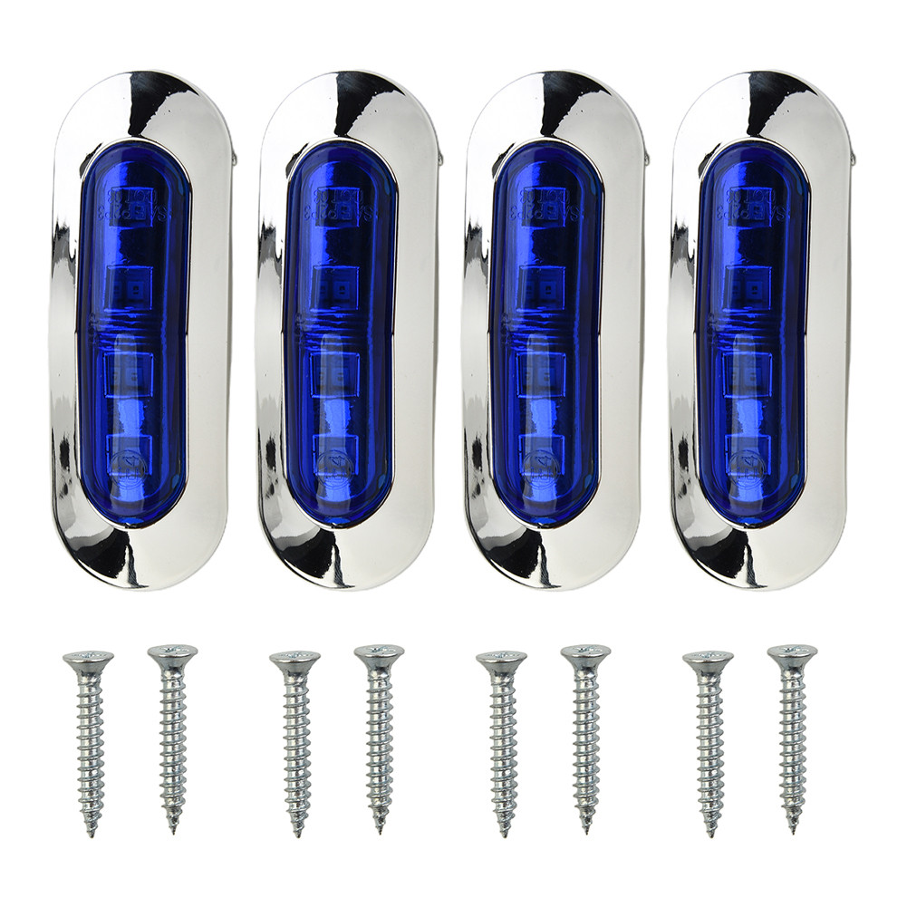 LED Boat Walkway Lorry Marine Pratical Stair Lamp Truck Blue Cabin Deck ...