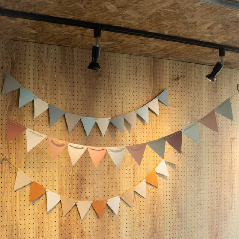 Flag Tent Rope Hanging 3-Metres, Decoration Leather A Triangle Out Of ...