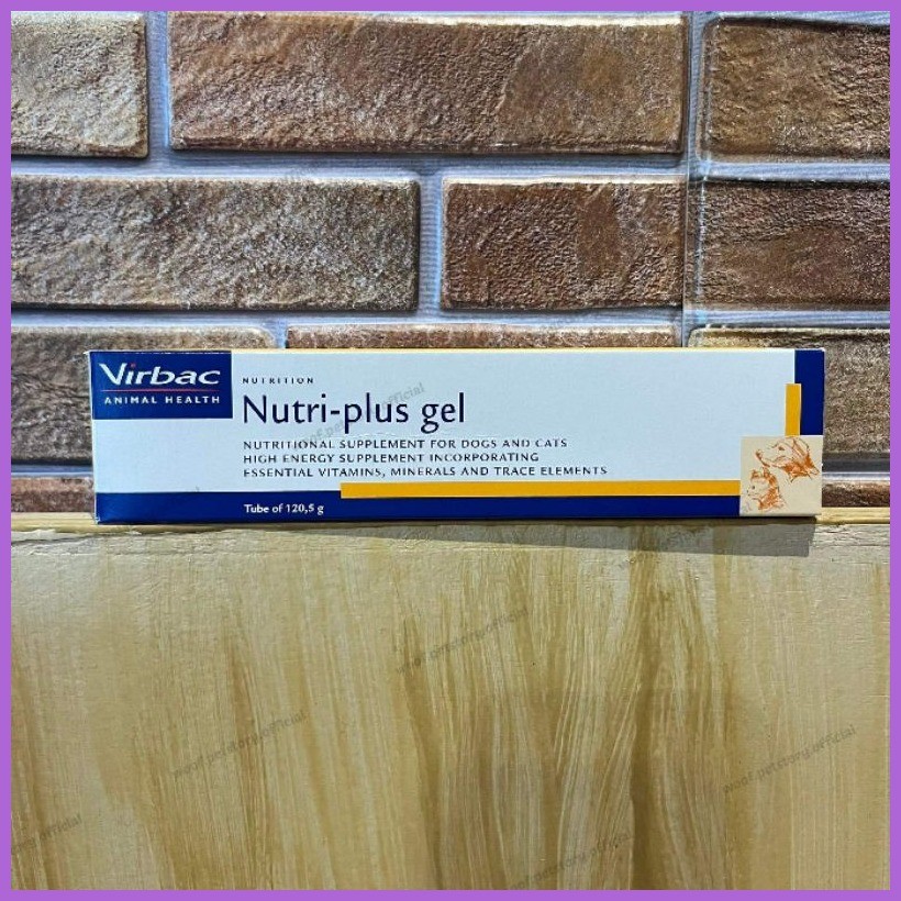 Virbac Nutri - plus gel for Dogs and Cats (Vitamin & Mineral Supplement ...