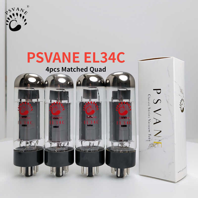 553 El34c PSVANE Vacuum Replaces El34 El34b 5881 6L6 6Ca7 6P3p Kt77 HIFI Audio Tubes Elect ...