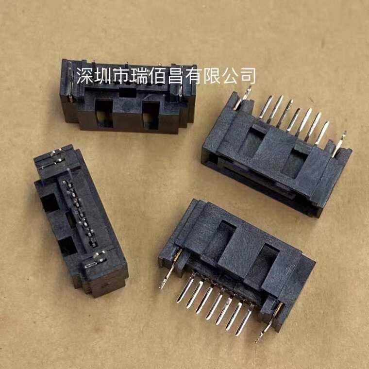 SATA socket, SATA female socket, 7P hard drive interface socket, A-type ...