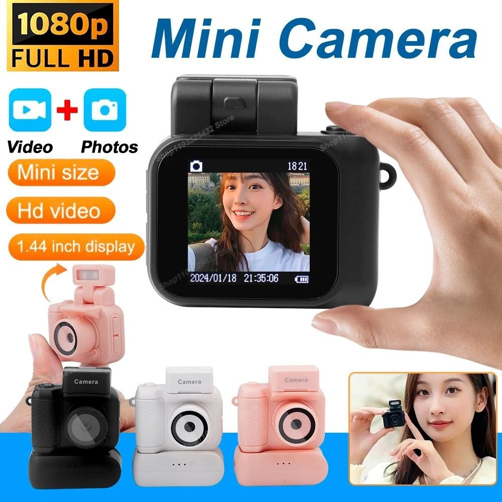 Y4000 Mini Camera With Screen HD 1080p With Flash Lamp And Battery Dock ...