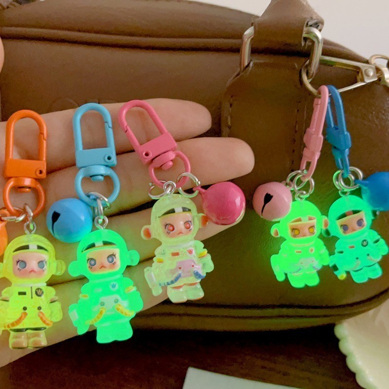 [Wholesale] Cute Doll Keychain Anime Figure Astronaut Key Ring Bag ...