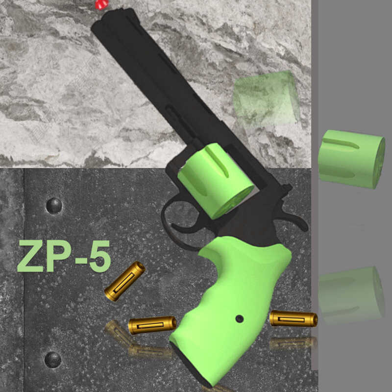 Revoer 2024.Zp5 357 Simulado Ejection Pistol Adult Boy Child Soft Bullet Toy Gun Model | Shopee ...
