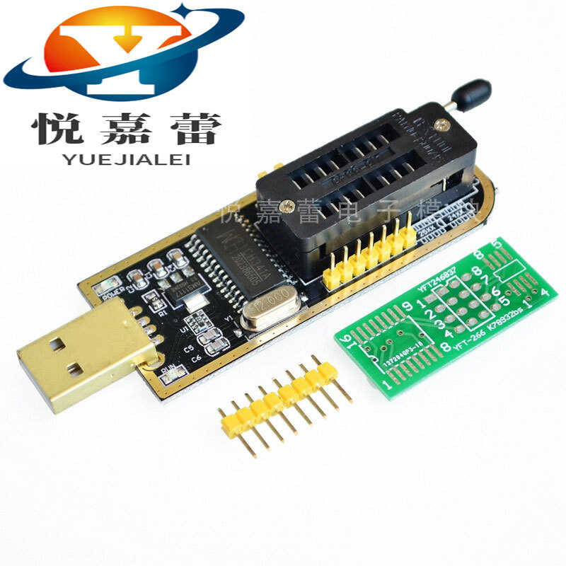 CH341A programmer USB motherboard router LCD BIOS/FLASH/24/25 burner | Shopee Philippines