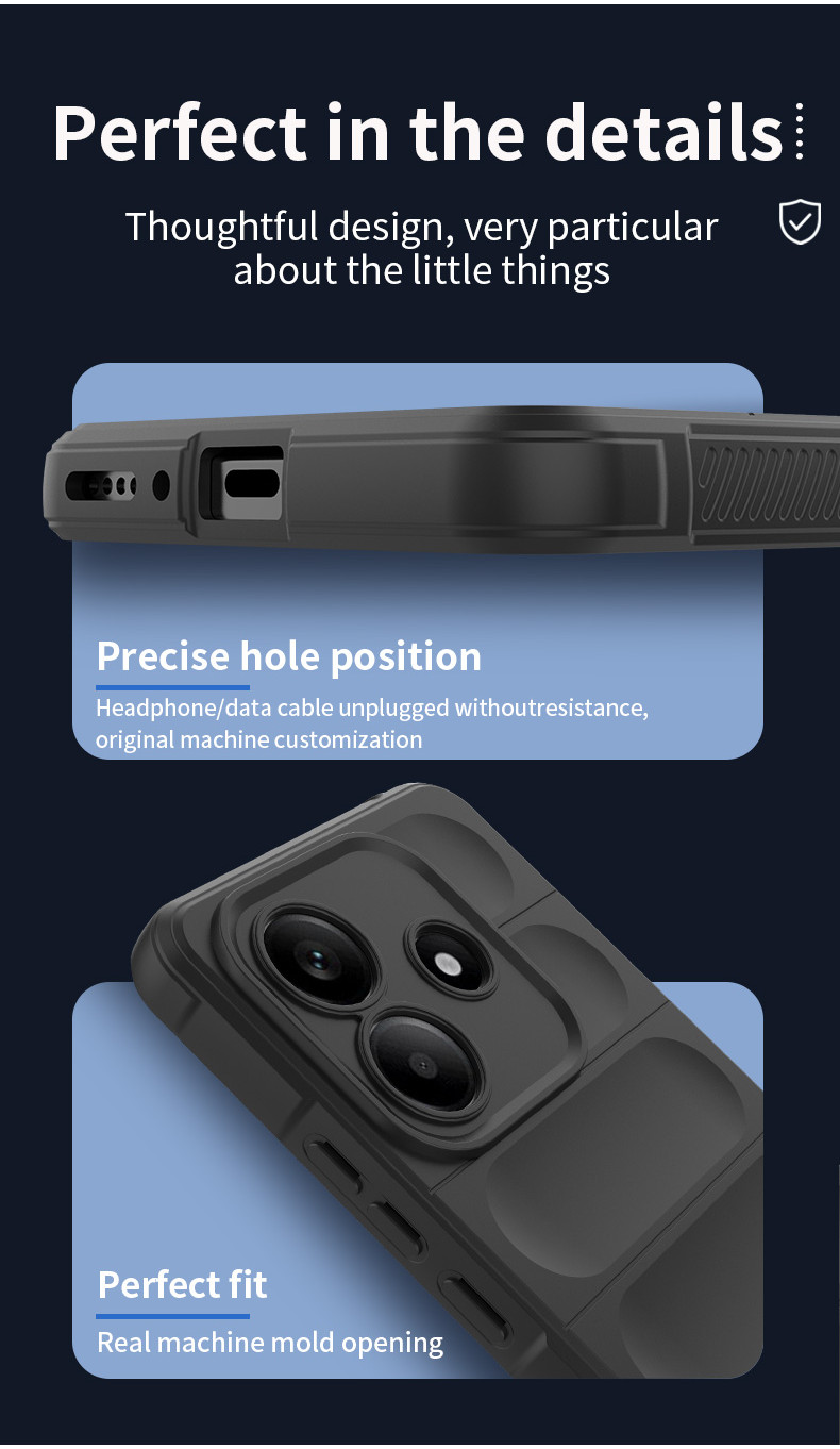 Lenuo Soft Phone Case For Xiaomi Redmi Note 14 13 Pro+ Pro Plus 5G 4G ...