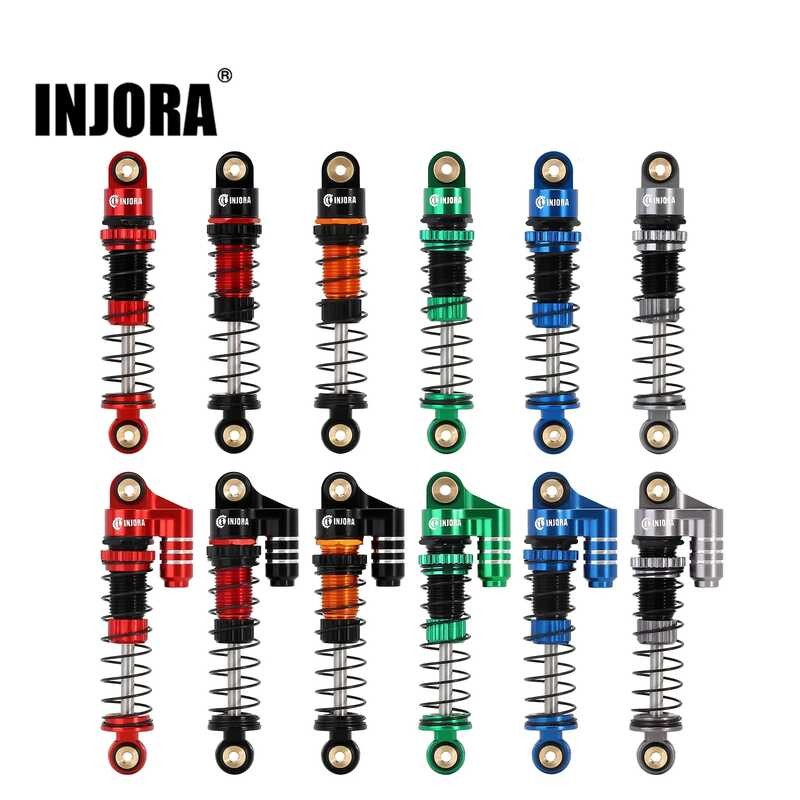 39MM INJORA Aluminum Threaded Shock Absorber Oil Damper para sa 1/24 RC Crawler Car Axial SCX24 ...