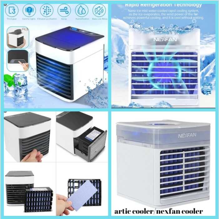 Arctic Air/Nexfan Ultra Evaporative Portable Mini Air Cooler ...