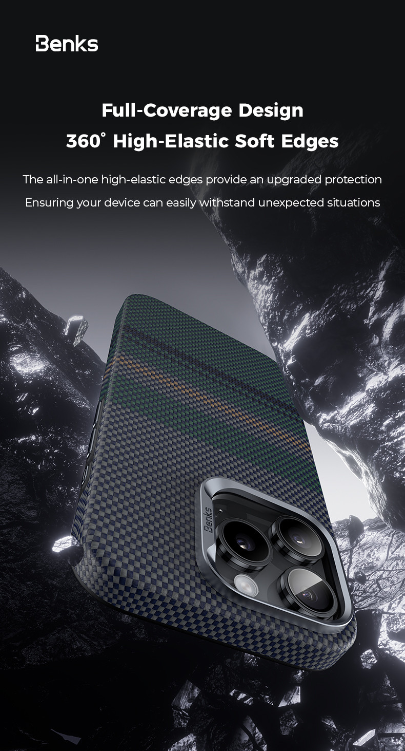 [Benks Official] Benks Aurora ArmorPro Magnetic Case with Camera Button ...