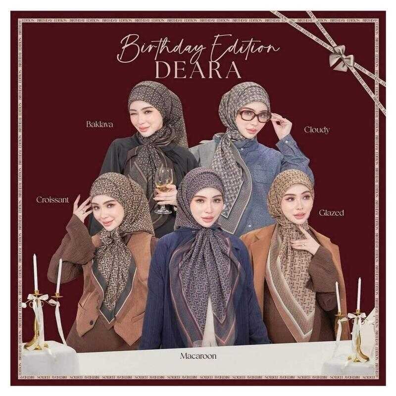 AUTHENTIC DEARA BIRTHDAY Edition-Limited EDITION FROM MALAYSIA ZIPLOCK ...