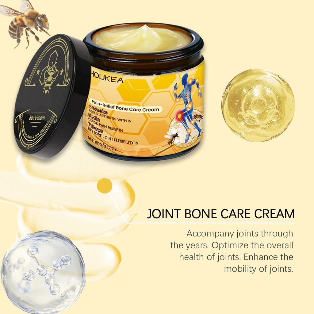 60g Botulinum Toxin & Bee Venom-Relief Bone Healing Cream, Professional ...