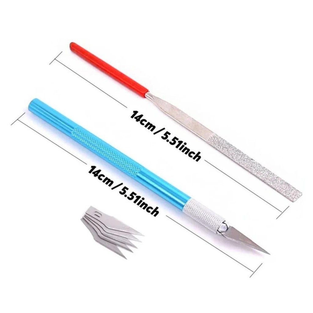Basic Model Tools for Model DIY Craft Tool Car Hobby Building Repairing ...