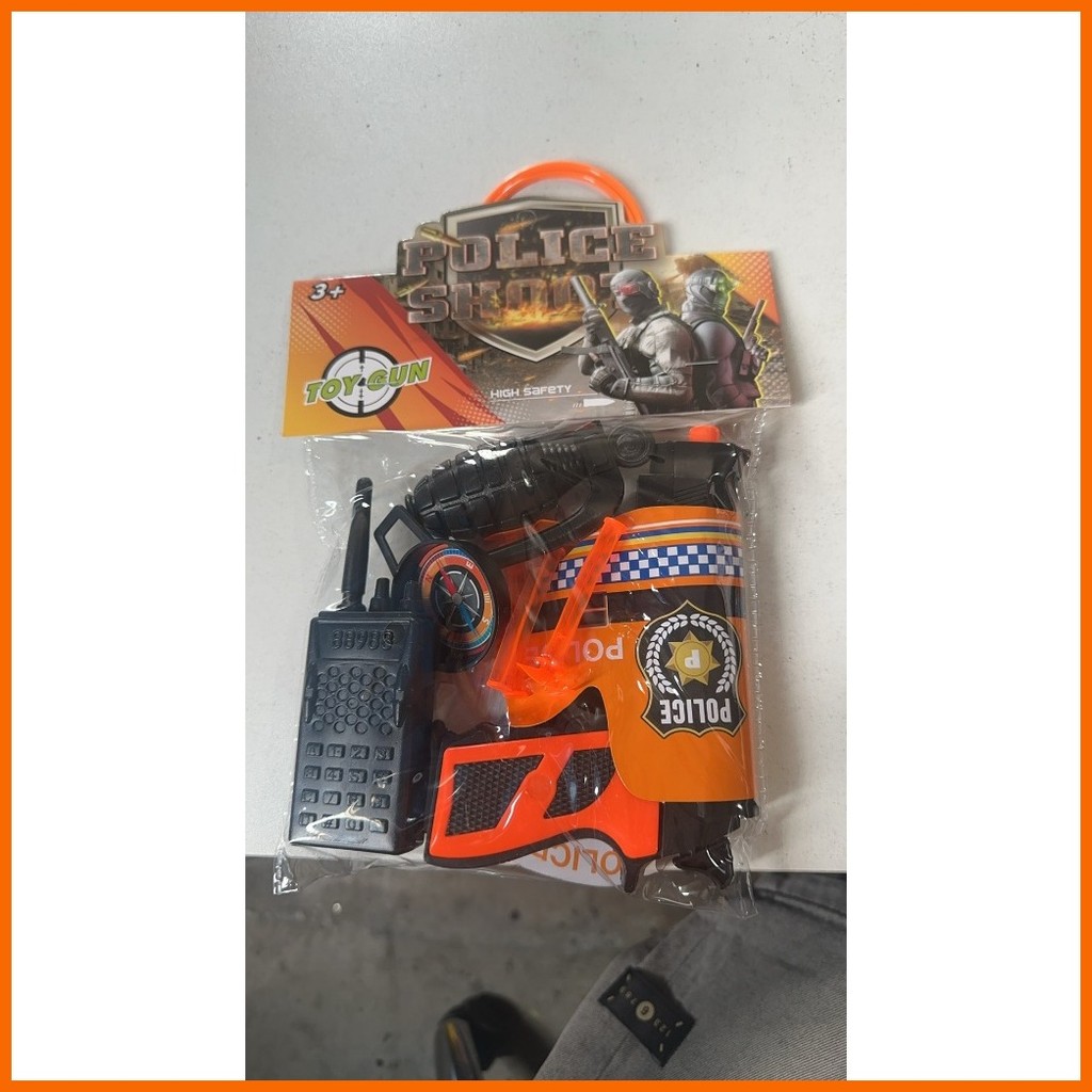 ️ FAKE police toy gun, soft bullet gun | Shopee Philippines