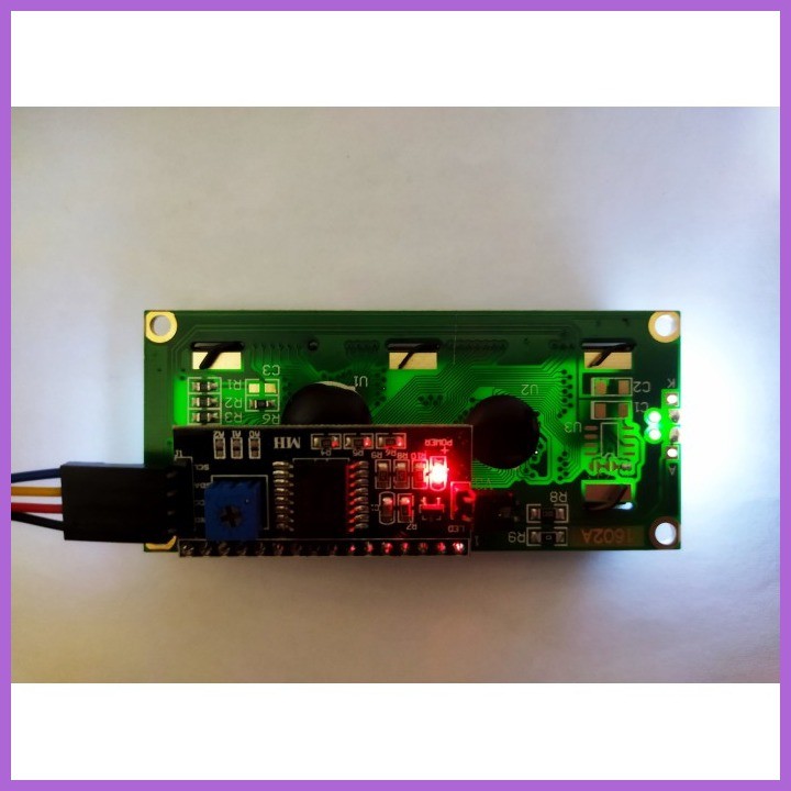 ஐ ☜ 16x2 LCD Display I2C Blue Green lcd module with IIC i2c I2C 1602 ...