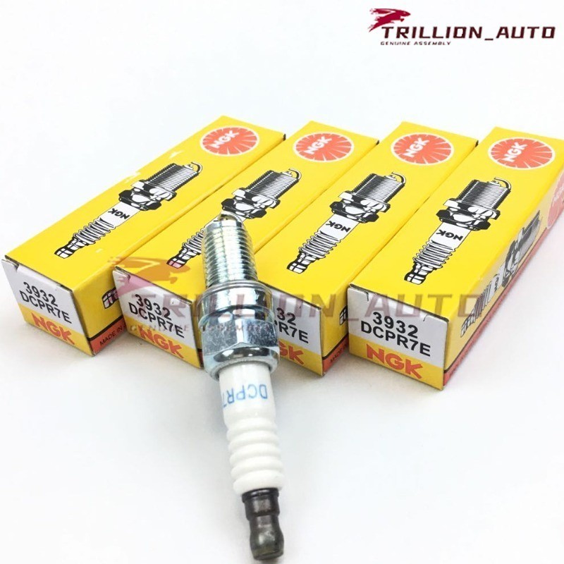 4PCS Spark Plug Sparkplug (DCPR7E)3932 For Suzuki Multicab F6A Toyota ...