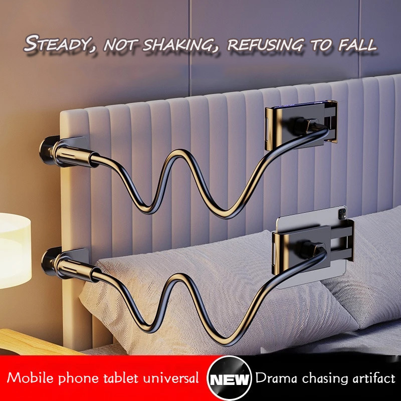 New Mobile Lazy Stand Bedhead Phone Stand Lying On Dormitory Bed ...