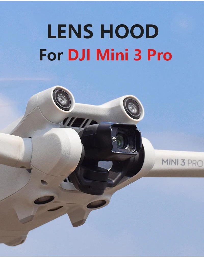 Lens Hood For Mini 3 Pro Lens Protector Lens Cover Sunshade Anti-glare ...