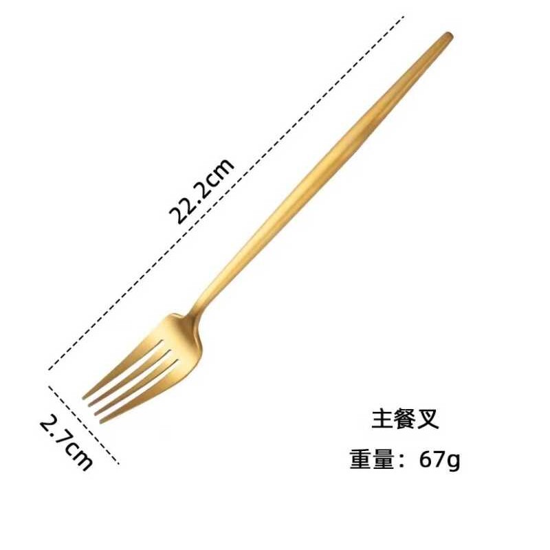 Ruikesi Stainless Steel Cake Knife And Fork Set Shovel Birthday Cake ...
