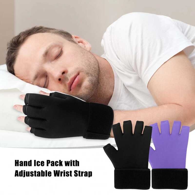 Wrist Wrap Carpal Tunnel Relief Ice Glove Therapy Gel Cold Pack For ...