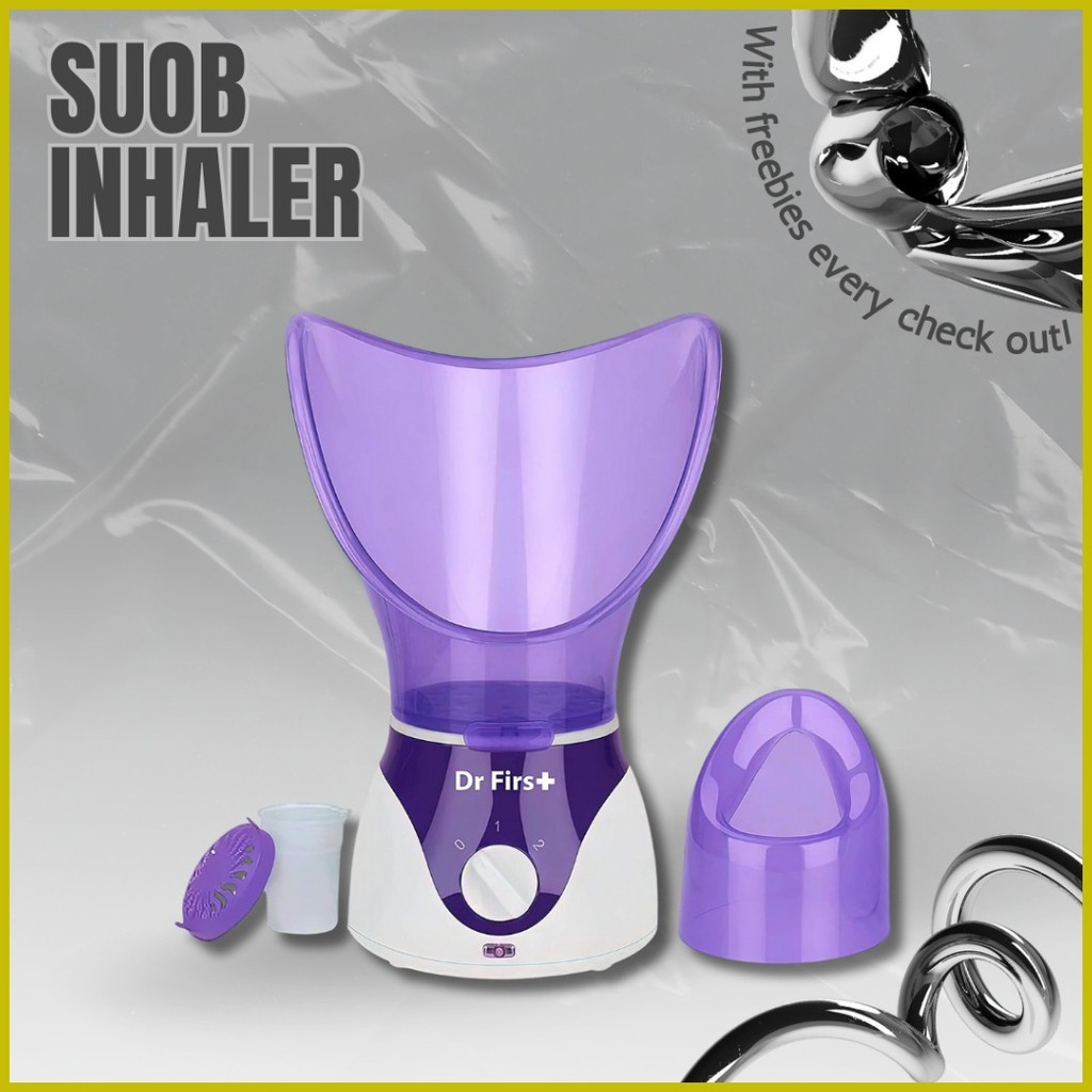 ♂ ⊕ Steam 2 in 1 Inhaler fFacial Steamer and Vaporizer Hot Mist Facial ...
