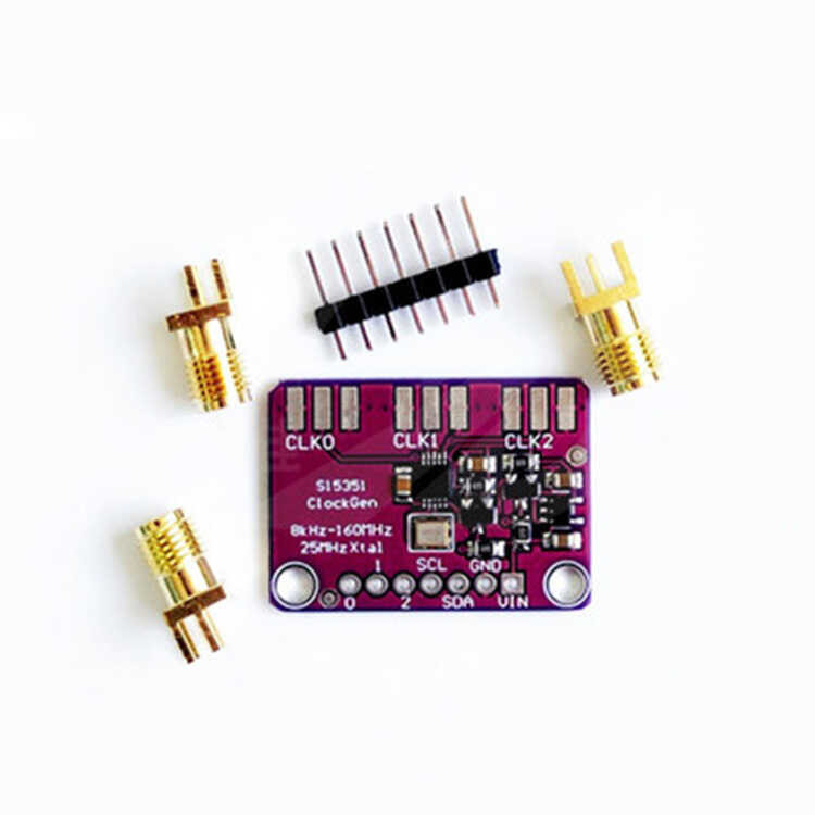 SI5351 Clock Signal Generator Module High Frequency Signal Square Wave ...