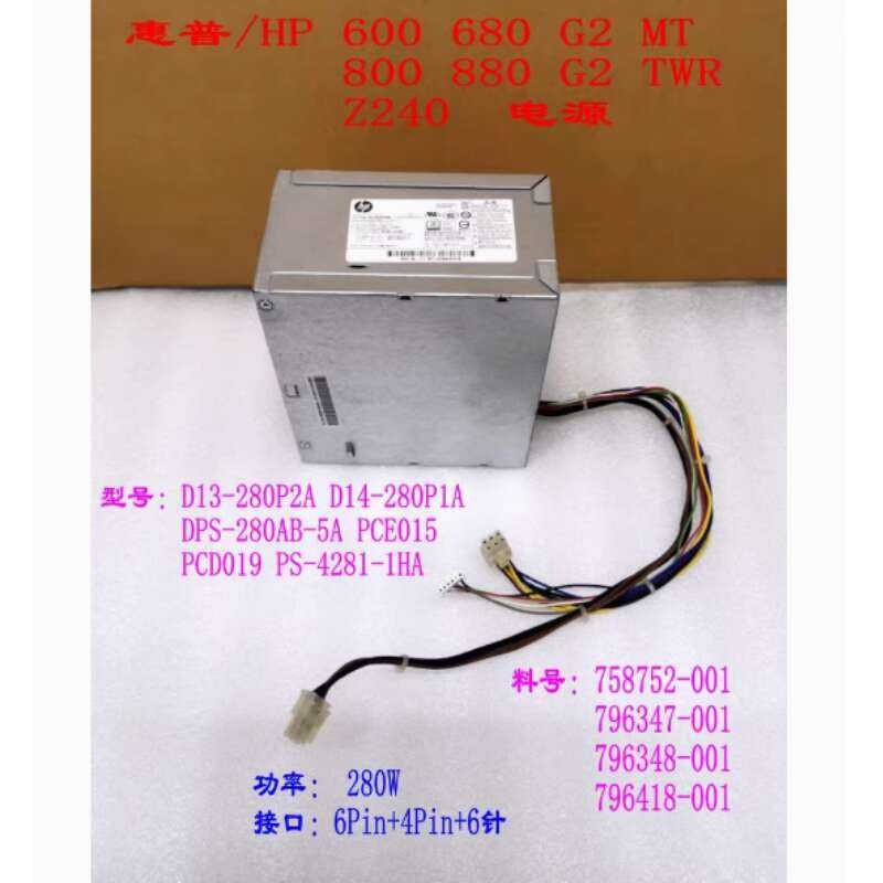 Hp/Hp 800 880 Z240 G2 600 680 D14-280P1a 796347-001 Power Supply ...