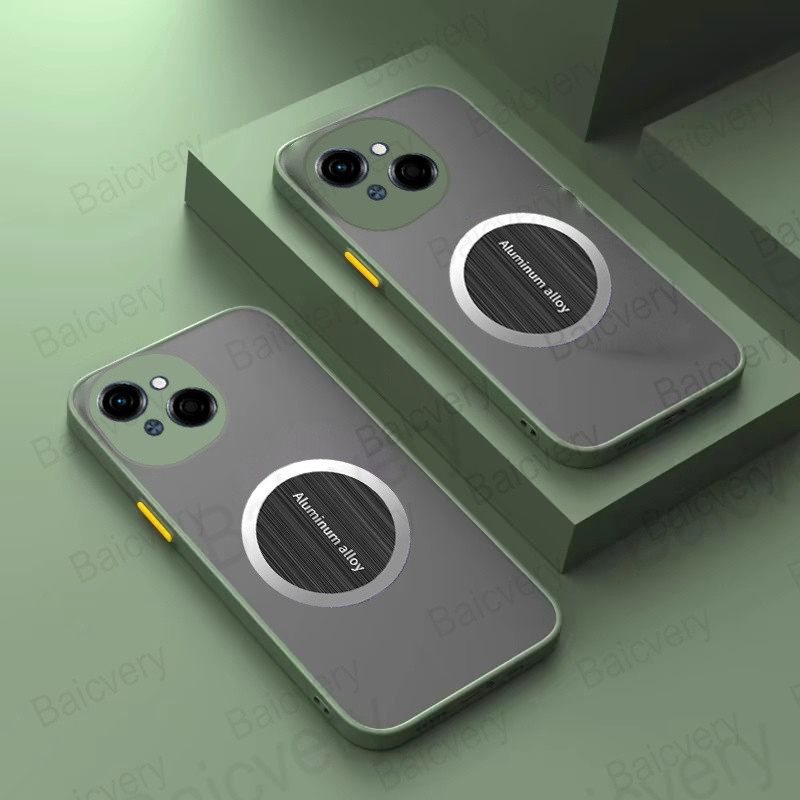 Casing For Tecno Spark GO 1 KL4 1S KL4H POP 9 4G With Magnetic Self ...