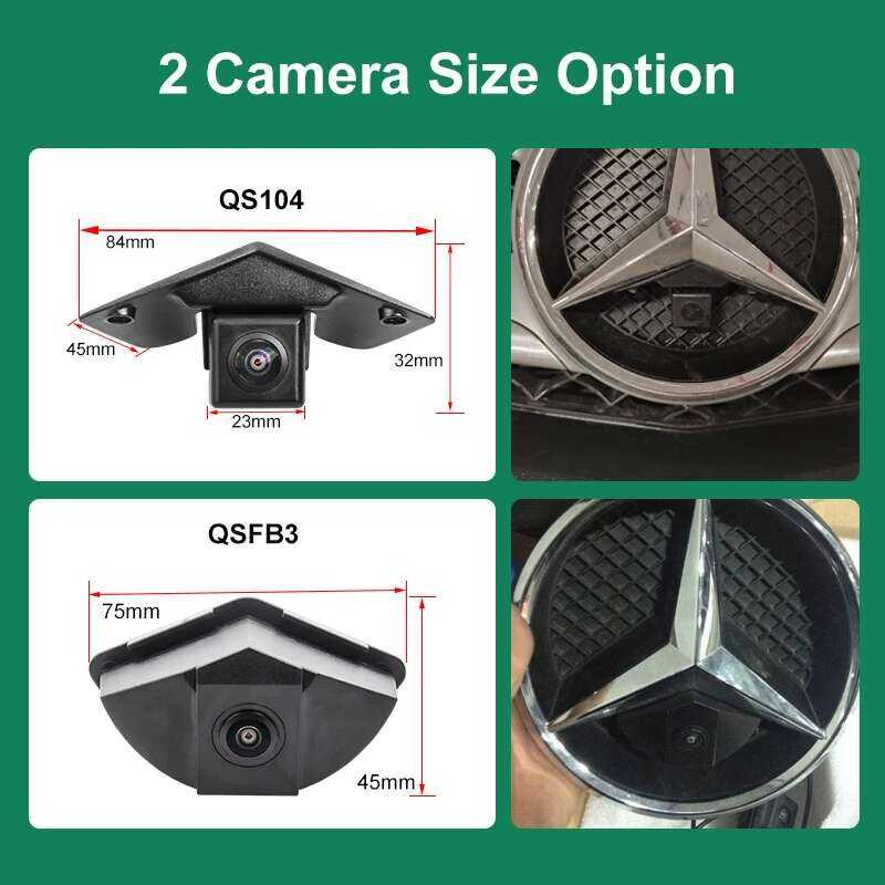 1080P D AHD Car Front View Camera For Mercedes Benz W211 Sprinter ML ...