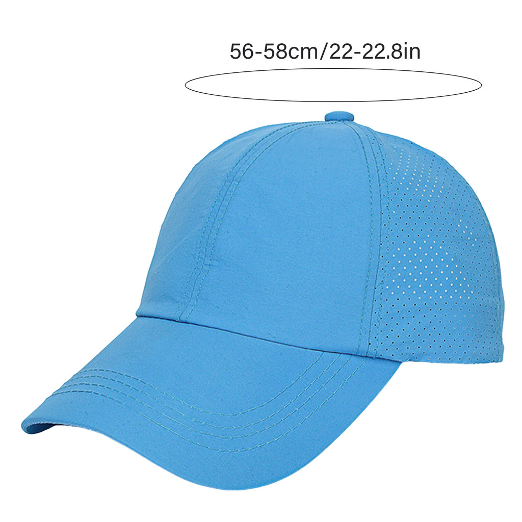 Basic Women's Baseball Cap Solid Color Criss Cross Ponytail Baseball Cap for Leisure Sunscreen ...