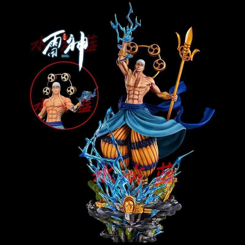 Player W Big Thunder God Aini Road Fig One Piece GK Dream Town Statue ...