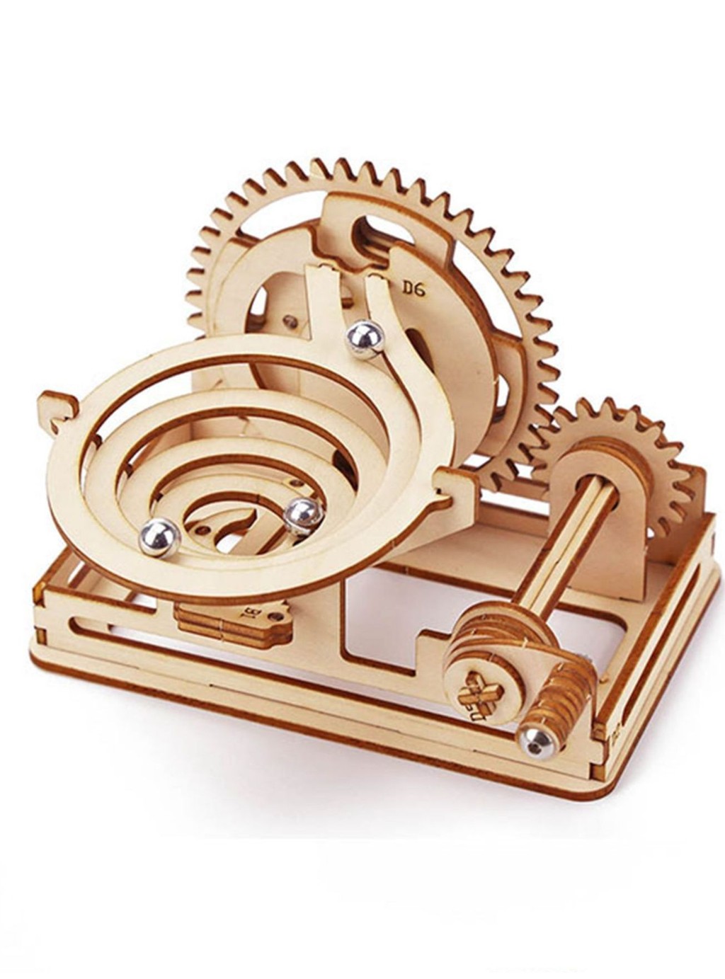 3d Wooden Puzzle Building Model Kits Runs Mechanical Puzzles Self ...