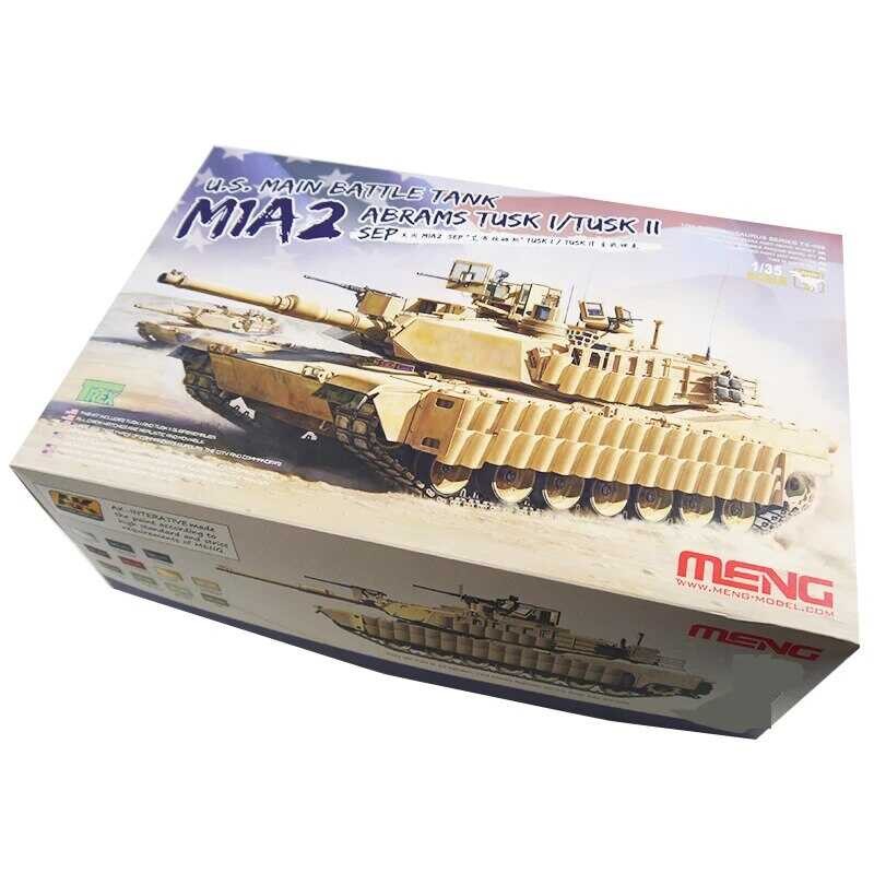 Model 1/35 Meng Ts-026 U.S. Main Battle Tank M1a2 SEP Abrams Tusk I/Tusk II I/ | Shopee Philippines