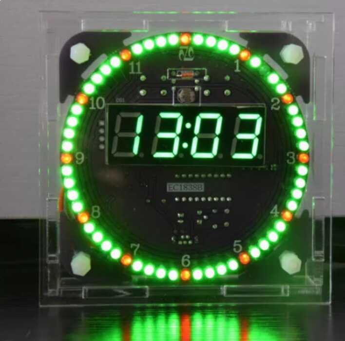 Module Ds1302 Alarm Electronic Digital Clock LED Temperature Display ...