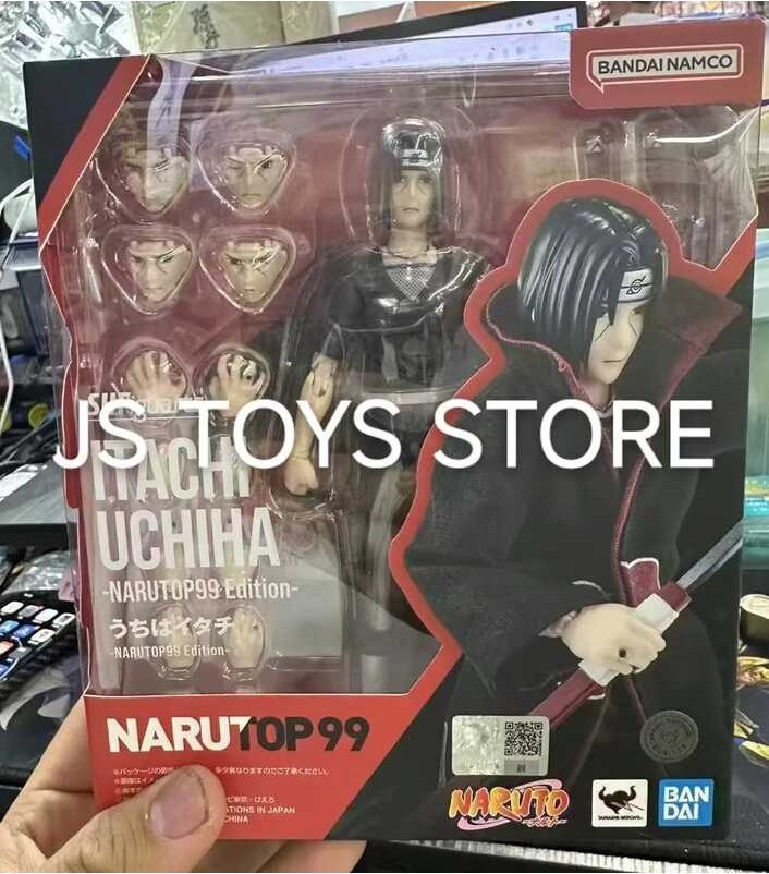In Stock Bandai S.H.Figuarts Naruto Shf Uchiha Itachi Narutop99 Edition ...
