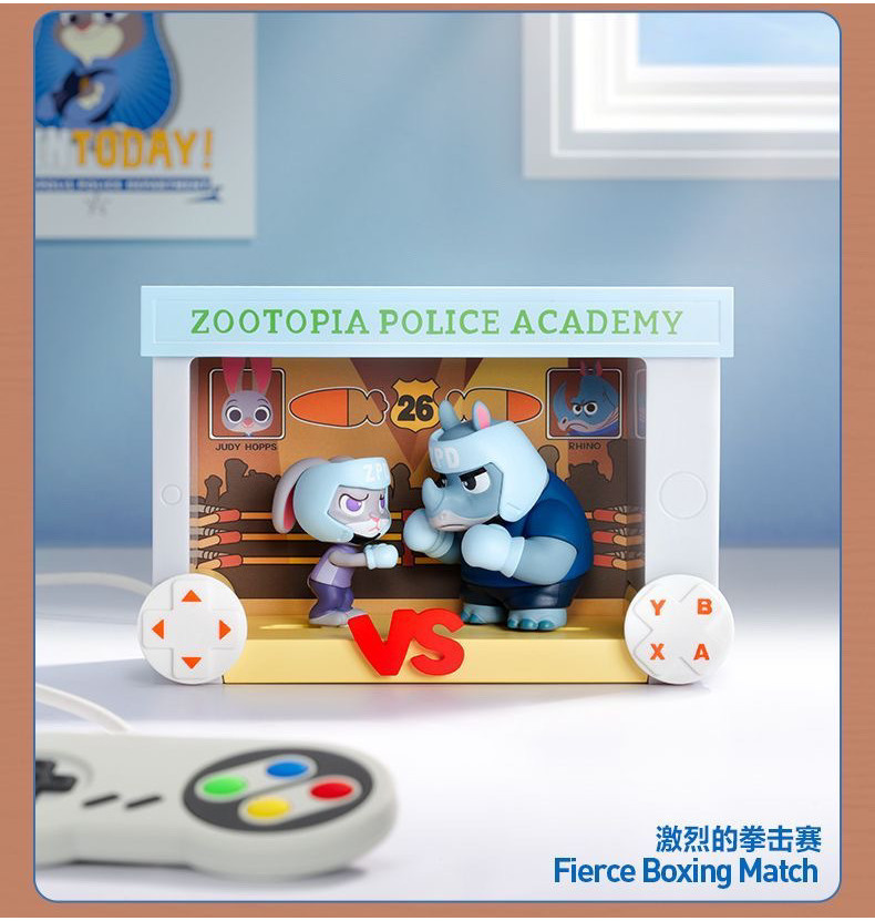 POPMART Disney Zootopia Highlight Moment Series Blind Box Cute Figures ...