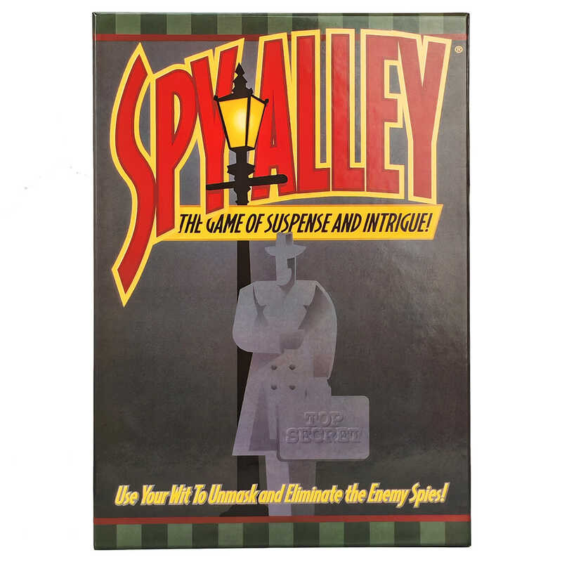 50 Full English Spy Alley Board Game, Board Game, Family Parent-Child ...