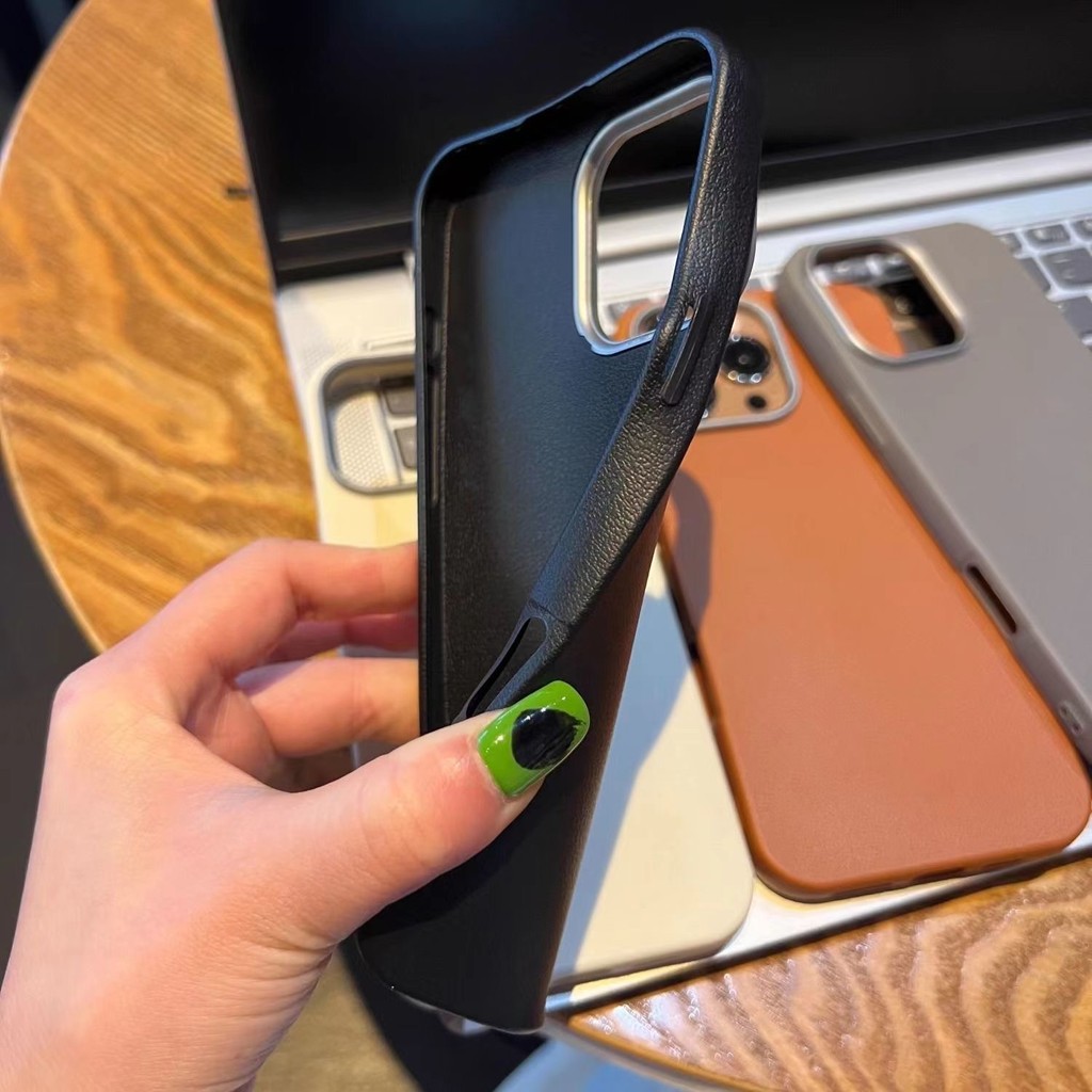 Candy Color Lychee Pattern PU Leather Phone Case For Redmi Note 9 9S 10 ...