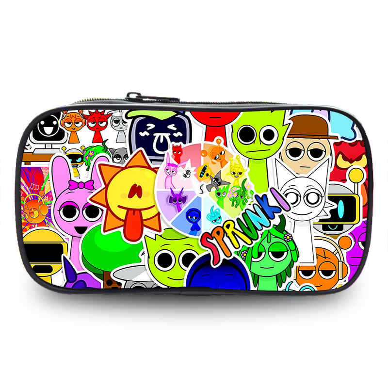Sprunki Incredibox Sprunki Pencil Case For Students | Shopee Philippines