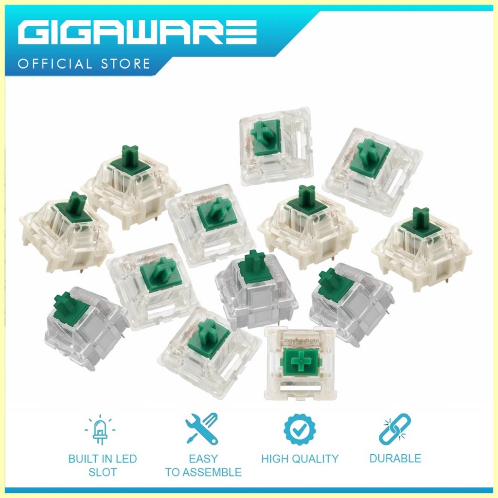 Gigaware Gateron Switch SMD KS-9 for Hot swappable and Custom ...