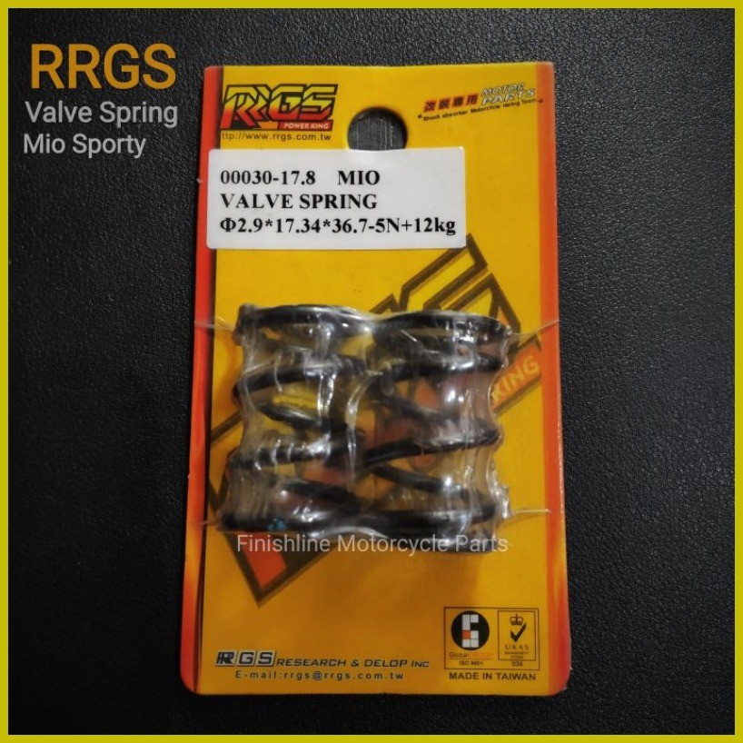 RRGS Racing Valve Spring 5 Turns Mio Sporty Fino Nouvo Springs | Shopee ...