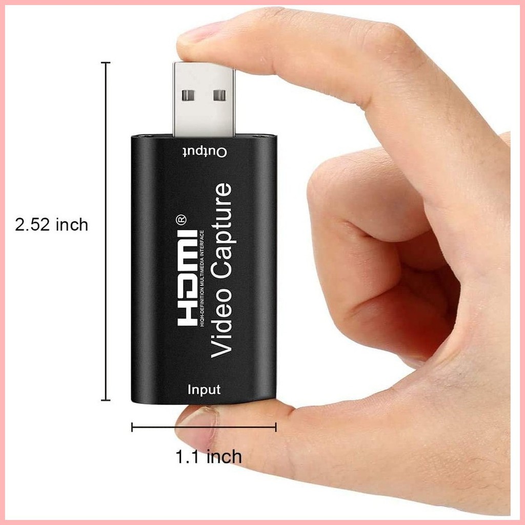 USB 2.0 to HDMI Video Capture Card 4K 1080P Audio Recorder Card PS3 PS4 ...