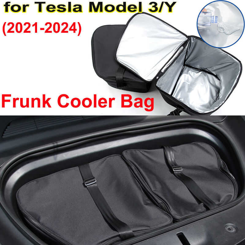 Tesla For 3 Highland 2024 Frunk Cooler Insulation Storage Organizers ...